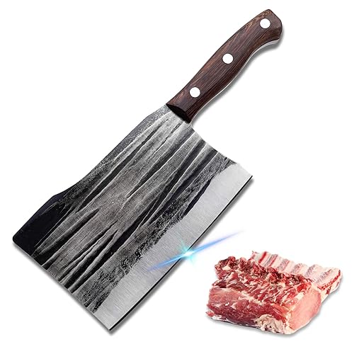 SELECT MASTER Bone Cleaver - Super Heavy Duty Meat Cleaver - 8 ...