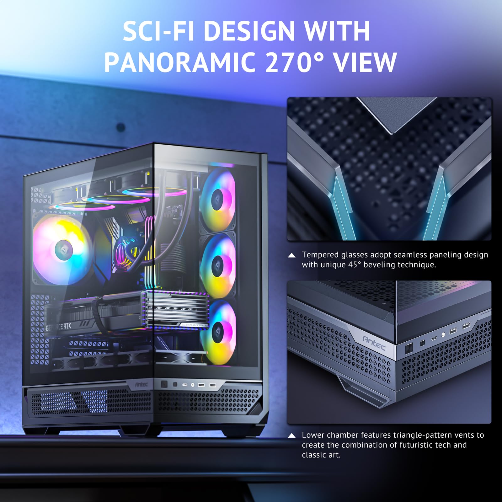 Mua Antec C7 ARGB, RTX 40 GPU Support, 4 x 120mm ARGB PWM Fans Included ...