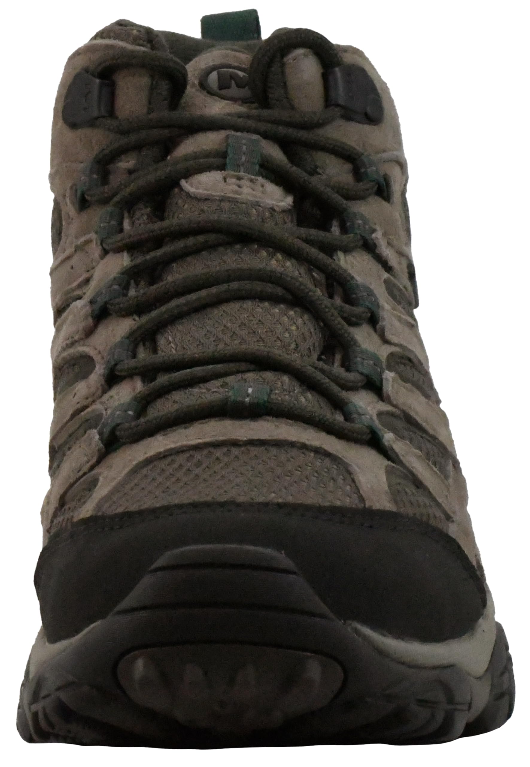 Merrell Mens Moab 2 Mid Waterproof Hiking Boot, Boulder, 9.5 Wide US on ...