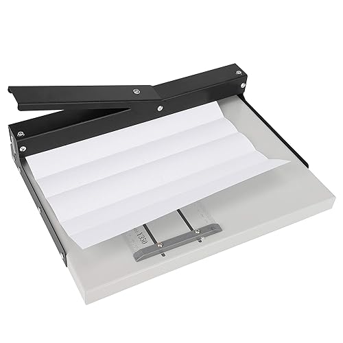 CGOLDENWALL Portable Manual Hand Operated Paper Creasing Machine ...