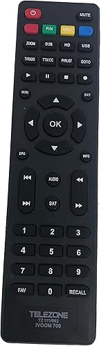 Remote Control for Receiver Satellite - TELEZONE TZ-111 662 price in ...
