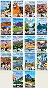 Amazon.com : National Park Postcards (Series A) : Office Products