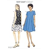 Amazon.com: Vogue Patterns V8924 Misses' Tunic Sewing Template, Size ZZ ...
