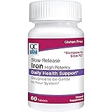 Amazon.com: Slow Fe, High Potency Iron 45 mg, Slow Release - 60 Tablets ...