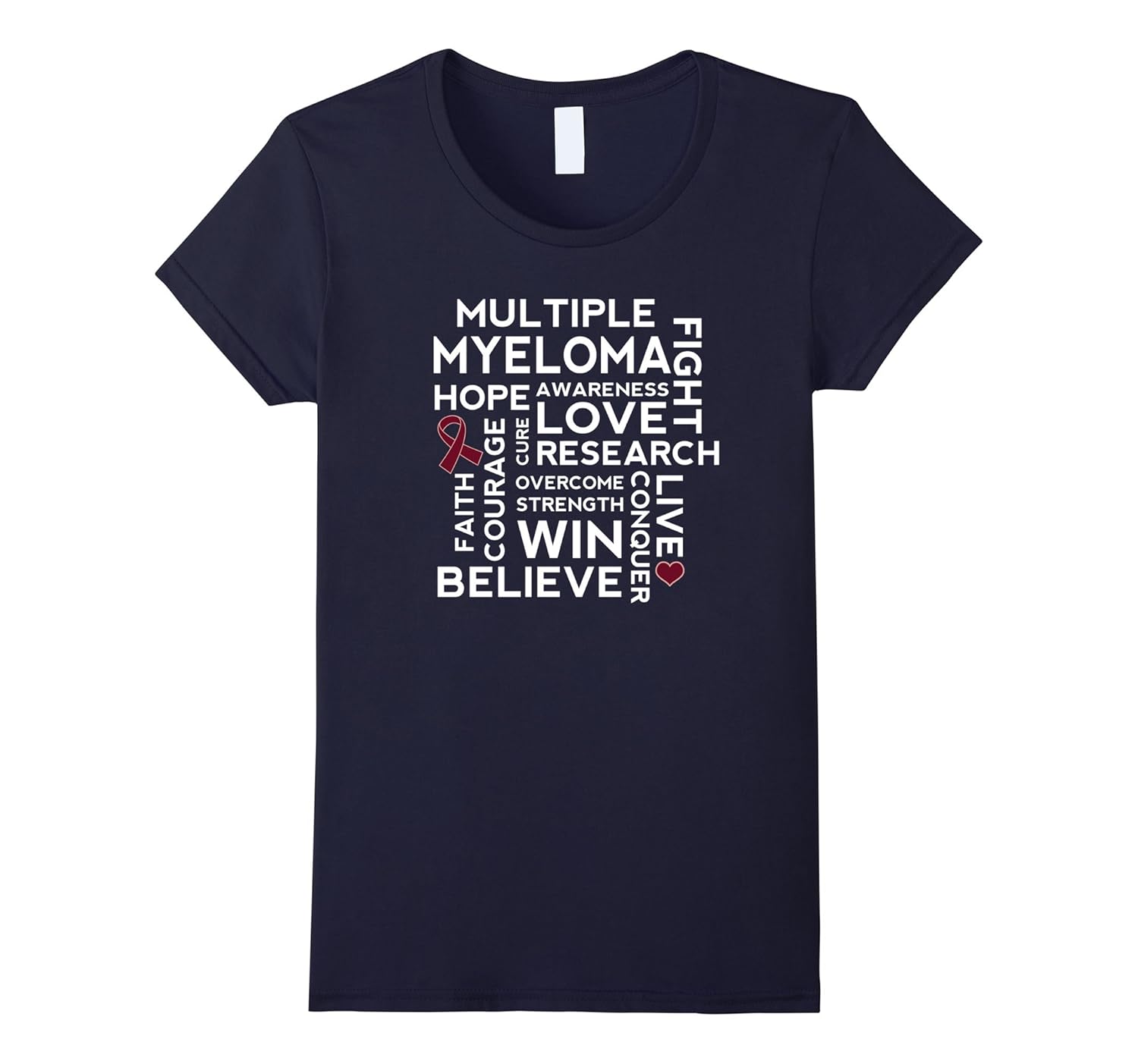 Multiple Myeloma Cancer Awareness Shirt Walk Tee