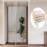 Dust Barrier - Magnetic Dust Barrier Door Kit for Dust Containment Self ...