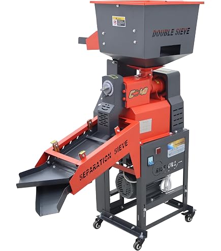 Rice Peeling Machine Commercial HayWHNKN Electric Rice Milling Peeling ...