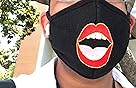 Amazon.com: Lady's Sexy Red Lips Embroidered Mouth Badge Iron On Sew On ...
