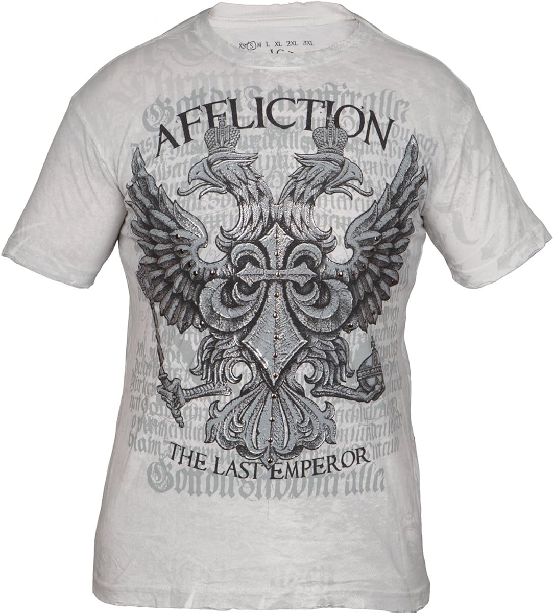 Amazon.com: Affliction Fedor Emelianenko Warbird A1088 Short Sleeve ...
