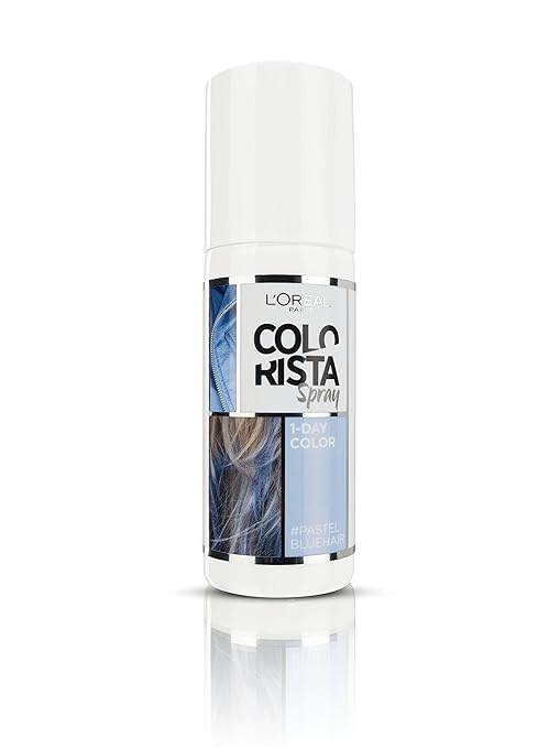 L'Oréal Colorista Spray Pastel Blue Hair Colour: Amazon.co.uk: Beauty