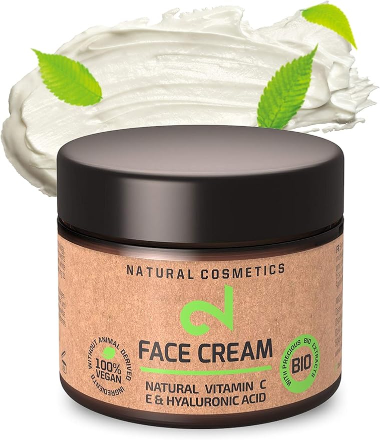 DUAL Day & Night Face Cream|Crema Viso Giorno e Notte 100% Naturali e ...