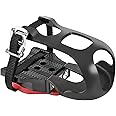 Amazon.com : Toe Clips Cage Bike Pedals Adapter & Converter Compatible ...