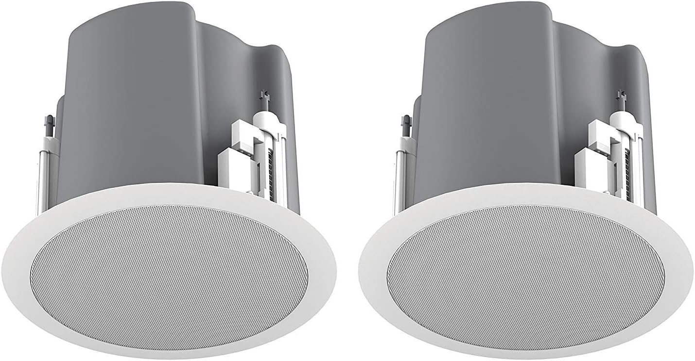 Amazon.com: Atlas Sound 6.5" Ceiling Speakers White: Electronics