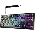 Amazon.com: TECWARE Phantom+ Elite 87 Key RGB Mechanical Gaming Keyboard, LED Backlit, Universal ...
