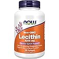 Amazon.com: NOW Supplements, Lecithin 1200 mg with naturally occurring Phosphatidyl Choline, 100 ...