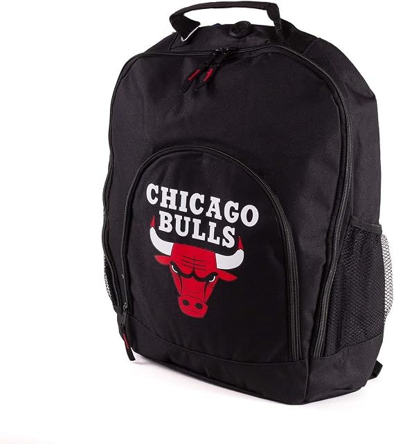 Forever Collectibles NBA Chicago Bulls Back To School Backpack Black ...