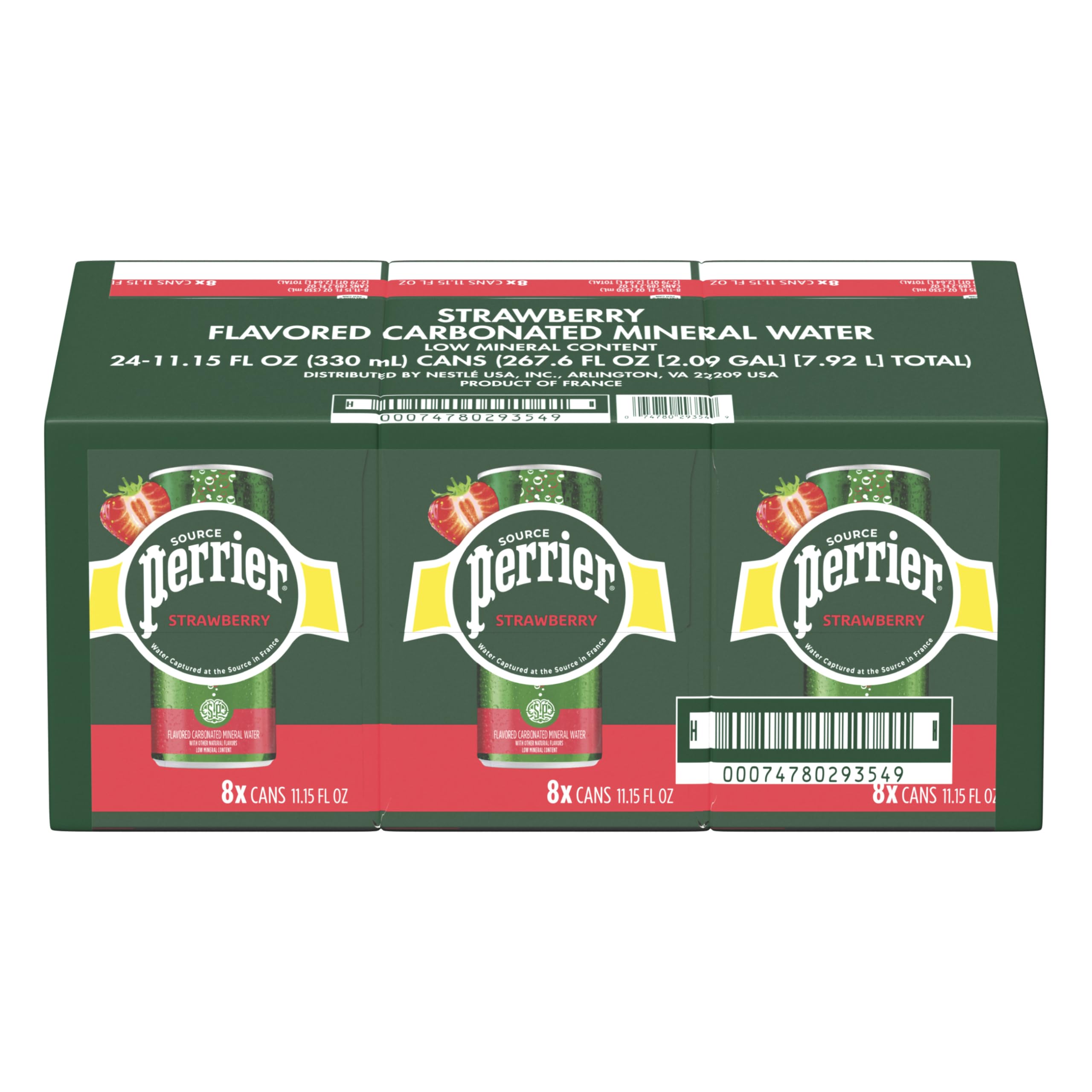 Mua Perrier Strawberry Flavored Sparkling Water, 11.15 Fl Oz Cans (24 Count) trên Amazon Mỹ ...