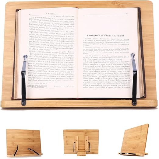 Desktop Book Stands Cookbook Holder Books Rest Reading Stands Tablet ...