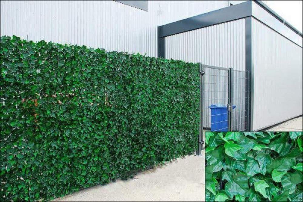 Garden Décor Welsh Green Screen Large Ivy Artificial Screening Leaf ...