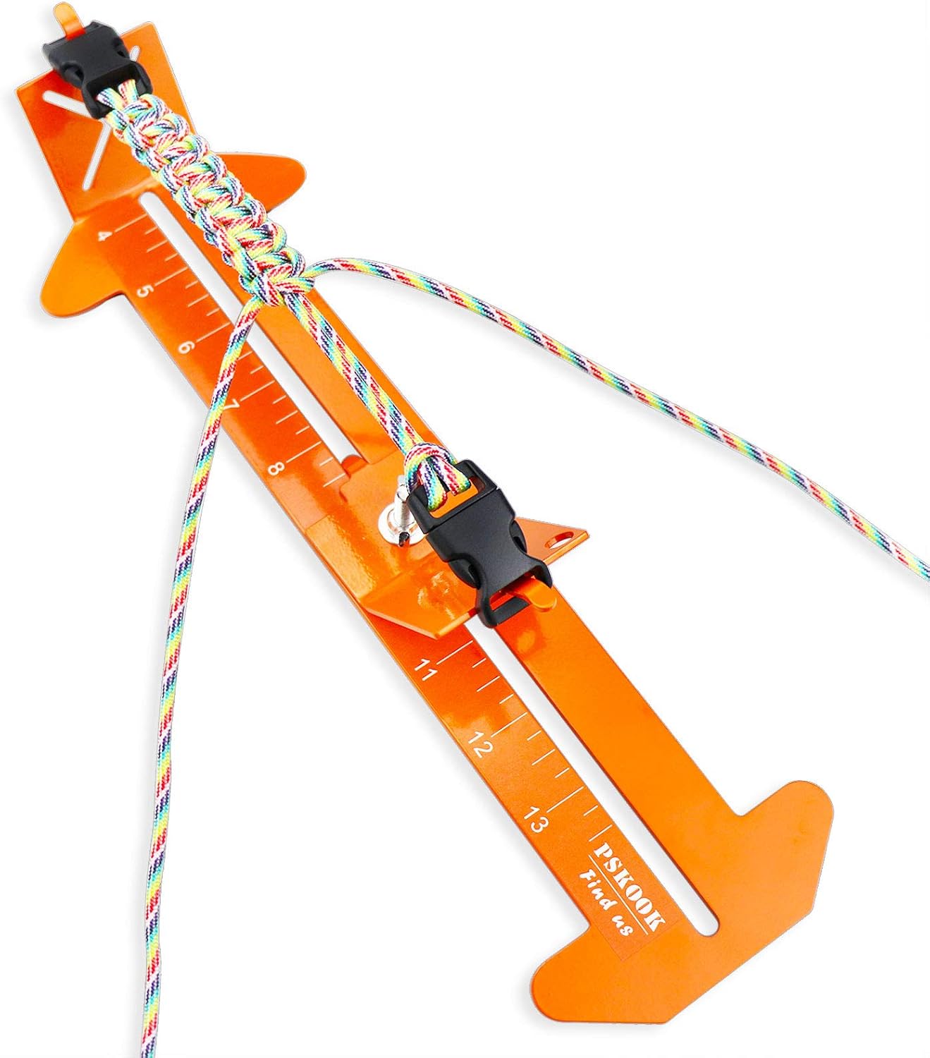 Amazon.com: PSKOOK Paracord Bracelet Jig Kit Paracord Tool Kit ...