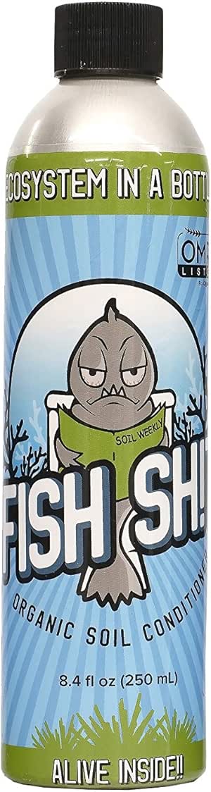 Amazon.com : Fish Shit Organic Soil Conditioner (250 ML) Fish Head ...