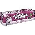 Amazon.com: Waterloo Sparkling Water, Black Cherry Naturally Flavored ...