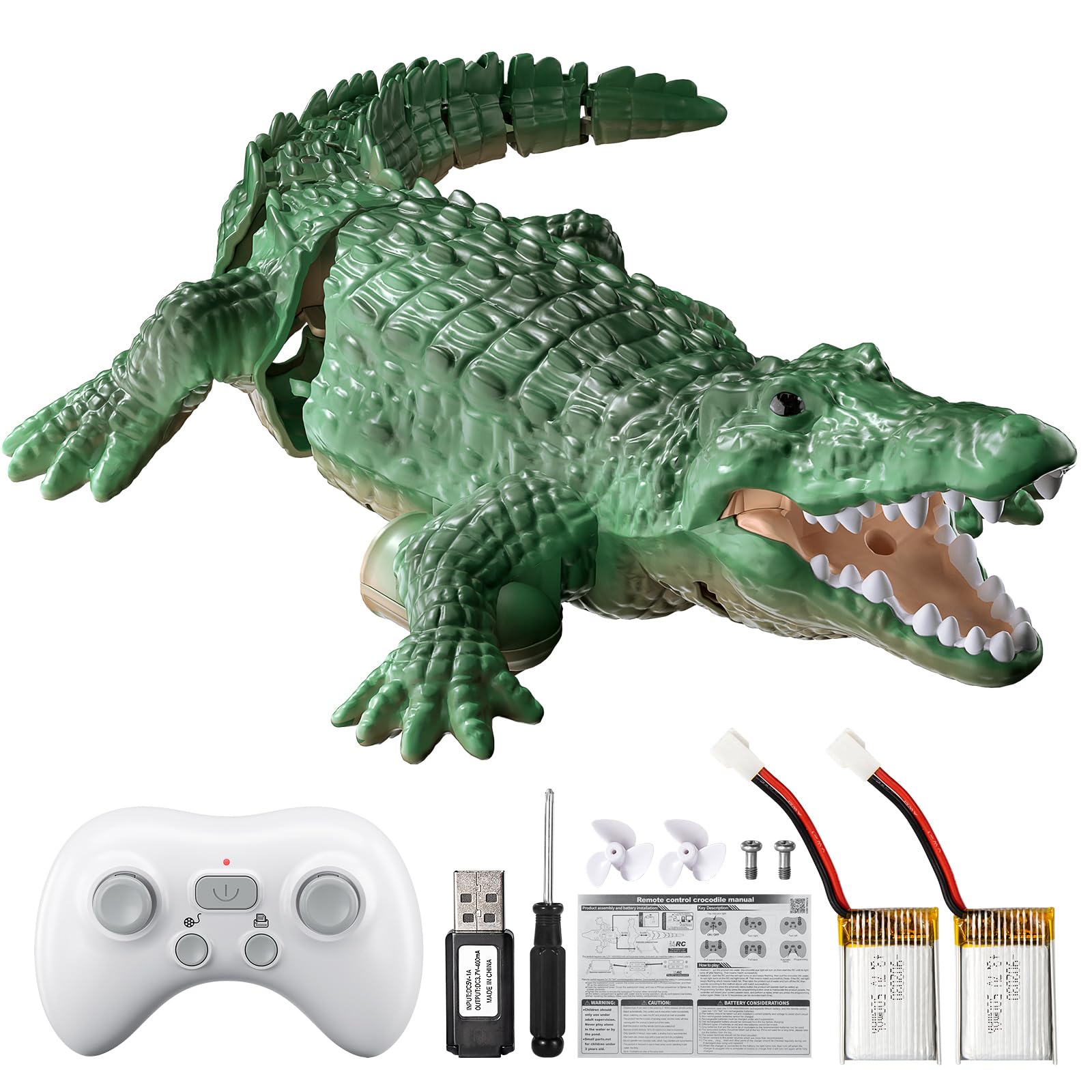 Mua TEMI Remote Control Crocodile, High Simulation Scale Prank ...