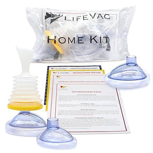 LifeVac Home Kit - Portable Suction Rescue Device, First Aid Kit for ...