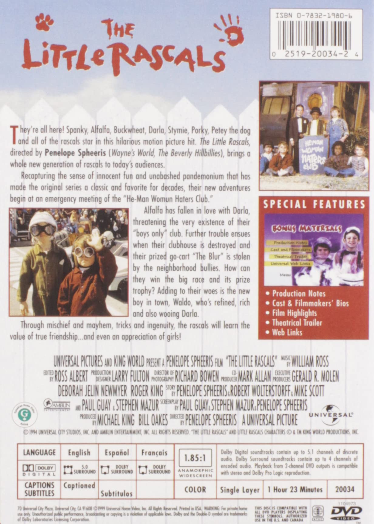 Mua The Little Rascals [DVD] The Little Rascals [DVD] DVD Multi-Format ...