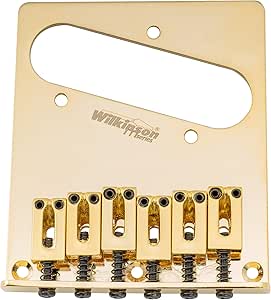 Wilkinson M Series 52.5mm(2-1/16 inch) String Spacing Telecaster Bridge ...