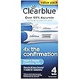 Amazon.com: Clearblue Clearblue Pregnancy Test Combo Pack, 4ct - 2 ...