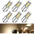 Amazon.com: Qoope 1156 1141 LED Bulb Soft Warm White, 7506 1003 1073 BA15S RV Light Bulbs, 18SMD ...