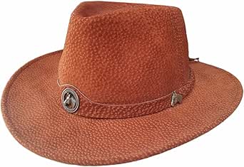 Men's Argentinian Genuine carpincho Leather Cowboy hat at Amazon Men’s ...