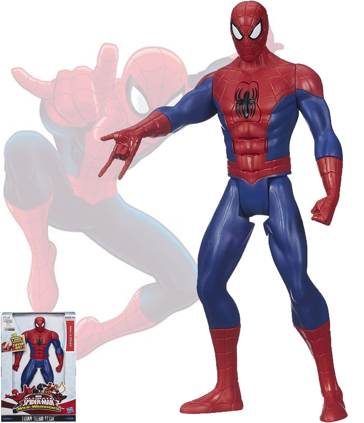 Mua HASBROSERIES Titan Hero Tech Electronic Ultimate Spiderman Web ...