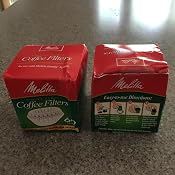Amazon.com: Melitta Java Jig, Single Serve Paper Coffee Filters - 2 ...