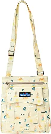 KAVU Keeper Semi Padded Sling Canvas Crossbody Bag - Beach Surf ...