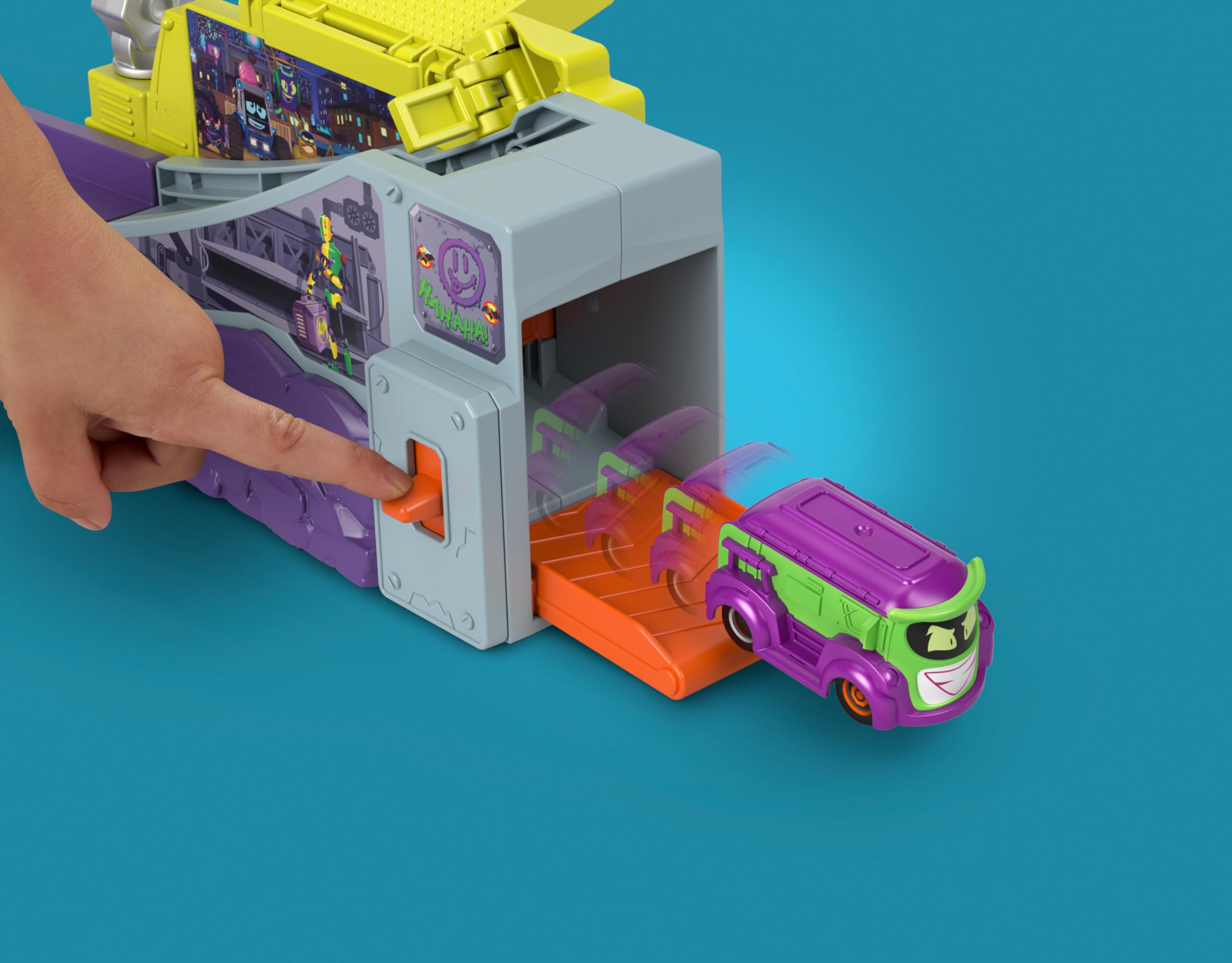 Mua Fisher-Price DC Batwheels Toy Car Playset, Legion of Zoom Launching ...