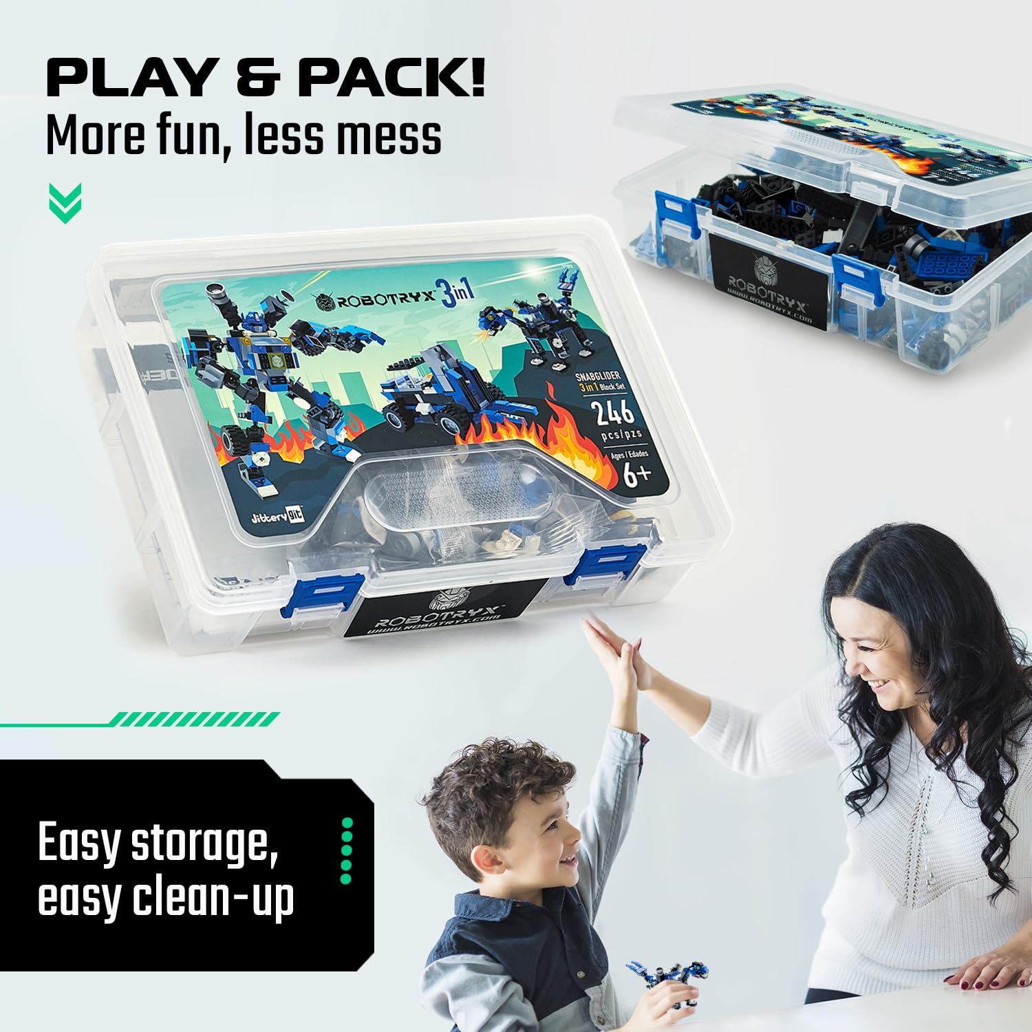 Mua JITTERYGIT Robot Building Toy Gift for Boys, Perfect STEM Gift for ...