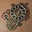 Amazon.com: Zeckos Resin Wall Clocks Mechanical Steampunk Astrolabe ...