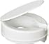Aidapt Senator Plastic Raised Toilet Seat with Lid 50 mm Seat (Eligible ...