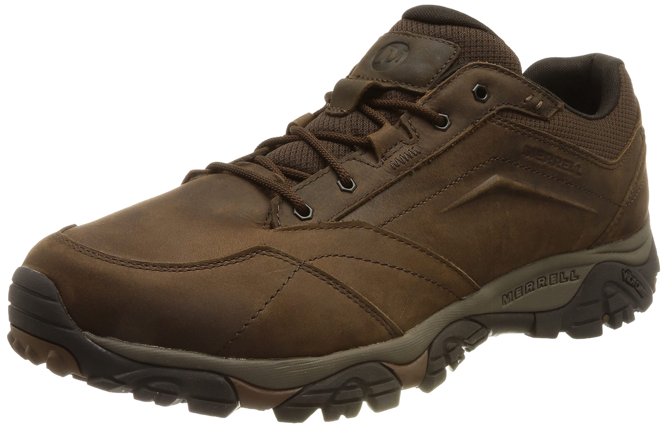 Merrell Men's Moab Adventure Lace Waterproof Hiking Shoe, Dark Earth, 8 ...