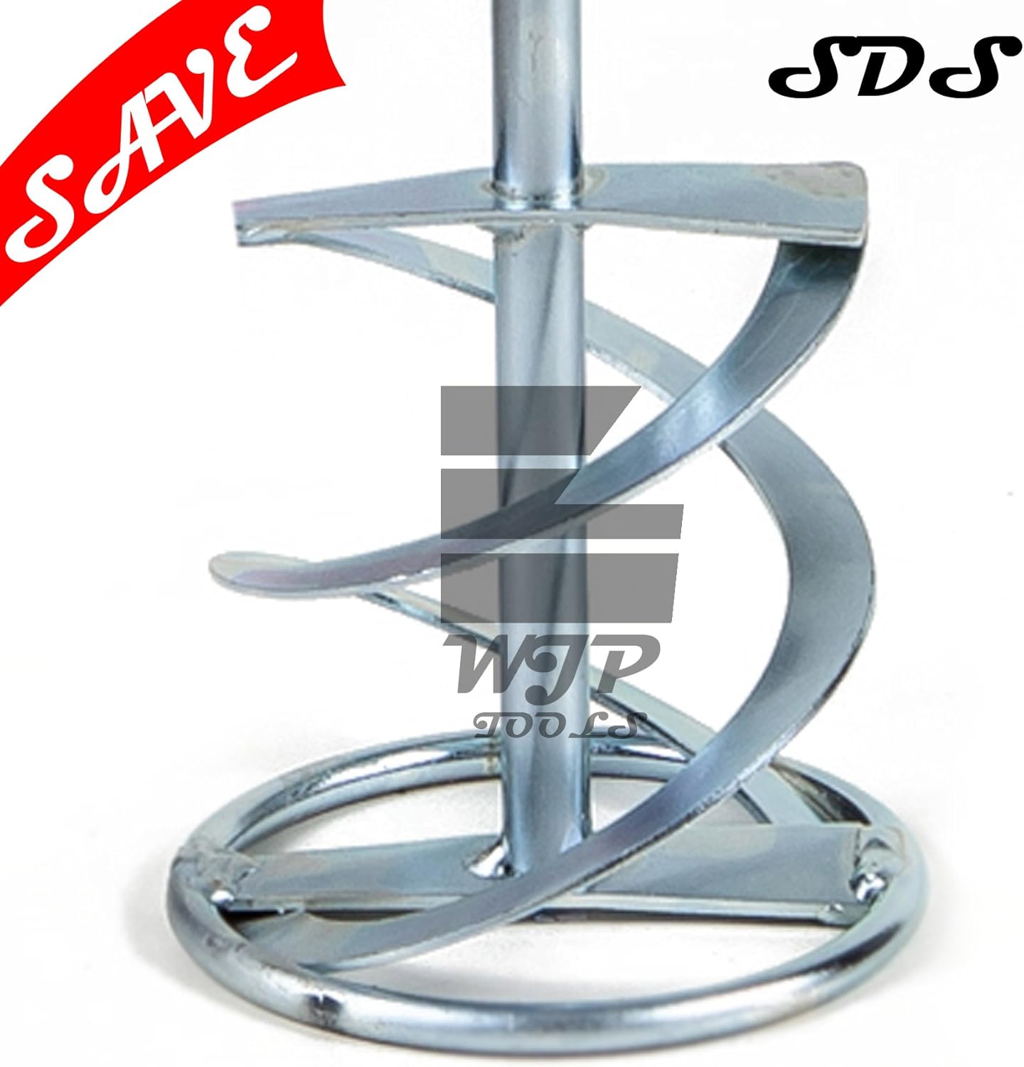 Italian Mixing Paddle 120 x 600 mm SDS Plus Thread Mixer, Plaster ...