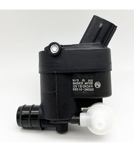 Direct Fit Washer Pump And Motor Genuine Hyundai Windshield Washer Pump ...