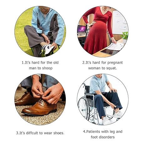 Mua Enpato 4 Pcs Lazy Shoe Helper Shoe Lifting Helper Fits All Shoes ...