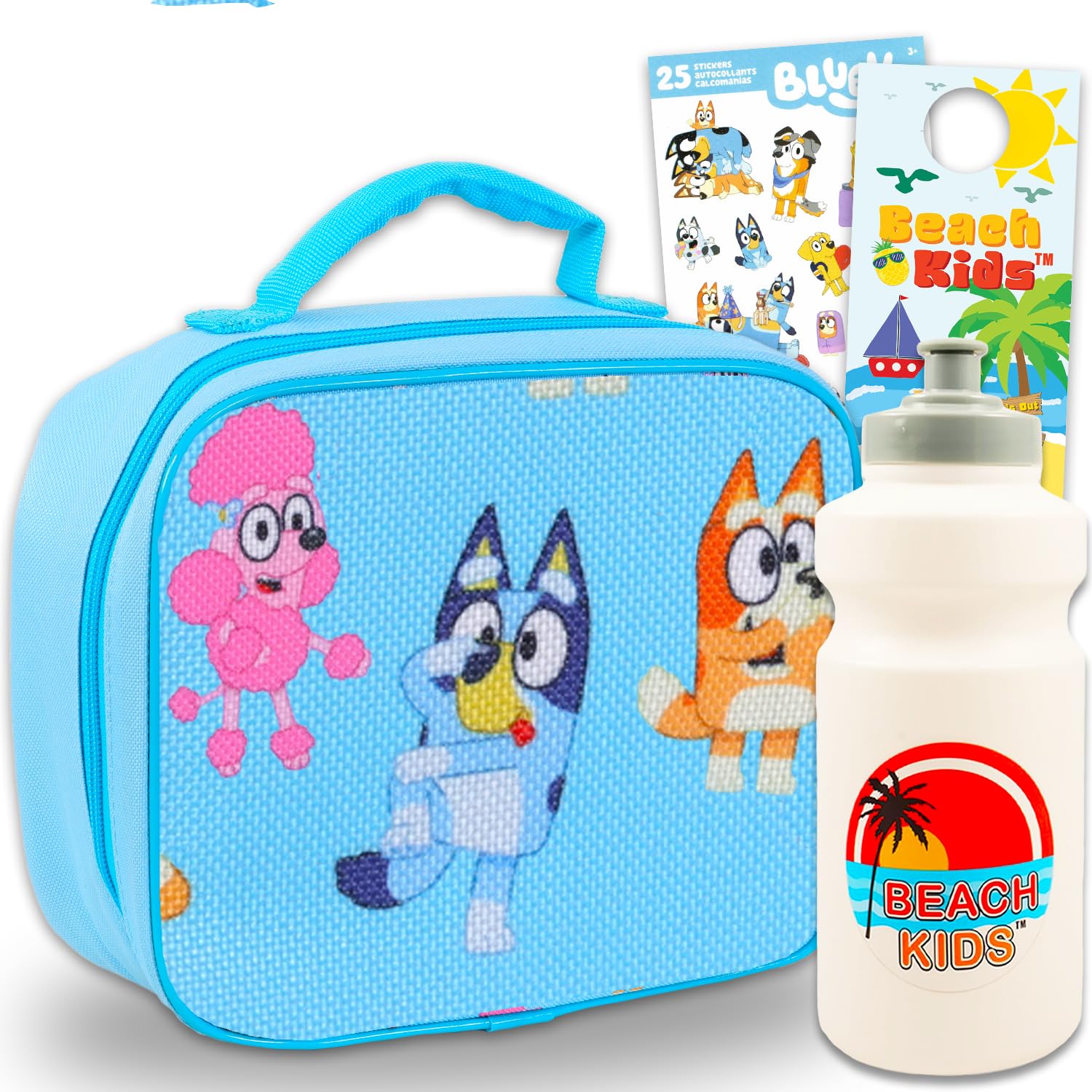 Disney Bluey Lunch Box for Kids - Bluey Lunch Box for Boys Bundle ...