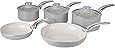 Swan Retro Pan Set with Easy Clean Non-Stick Ceramic Coating, Aluminium ...