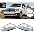 Amazon.com: YOMTOVM LED Front Left Driver & Right Passenger Side Mirror ...