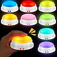 Amazon.com: Xuhal 8 Pcs Glowing Buzzers for Trivia Games Light up ...
