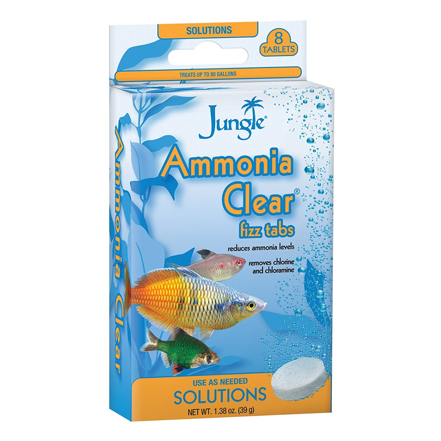 Jungle TB605W Tank Buddies Ammonia Clear Tablets, 8-Count: Amazon.co.uk ...