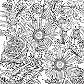 Enchanted Flower Garden Colouring Book: Flowers Adult Colouring Book ...